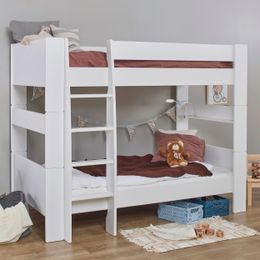 Etagenbett PURE Wei&szlig; ca. 90x200 cm