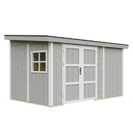 GARTENHAUS 8,68 m&sup2; - H231x248x412 cm - Ohne Boden und Seitenwand &ndash; M939B-TUNDRA GREY