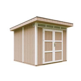HOLZ-GARTENHAUS basis LP SmartSide 5,9m&sup2; mit B279xL293xH239 cm - M903A - TERRA BROWN