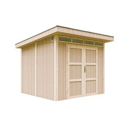 HOLZ-GARTENHAUS basis LP SmartSide 5,9m&sup2; ohne Boden - B279xL293xH239 cm - M903AB