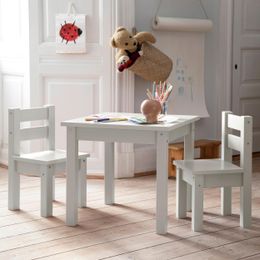 Kindersitzgruppe MADS Grau Kiefer teilmassiv