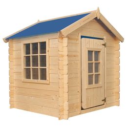 KINDERSPIELHAUS aus Holz - 111x113xH121 cm/0.9 m2 - M570M-1