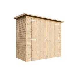 GARTENHAUS HOLZ H194x123x223 cm/2.1 m&sup2; - M348