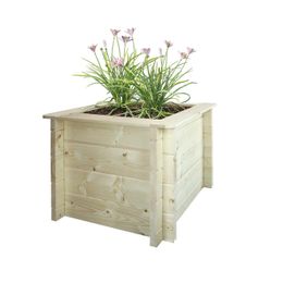 HOCHBEET HOLZ - 58x58xH46 cm - M617