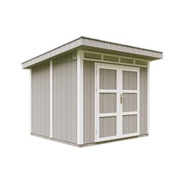 HOLZ-GARTENHAUS basis LP SmartSide 5,9m&sup2; mit B279xL293xH239 cm - M903A - TUNDRA GREY
