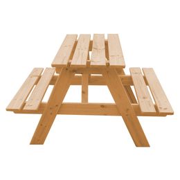 KINDERSITZGARNITUR aus naturholz - H50 x 81 x 60 cm M012-1