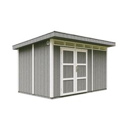 HOLZ-GARTENHAUS basis LP SmartSide 8,7m&sup2; mit B411xL279xH239 cm - M904A - CAVERN STEEL