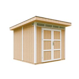 HOLZ-GARTENHAUS basis LP SmartSide 5,9m&sup2; mit B279xL293xH239 cm - M903A - HARVEST HONEY