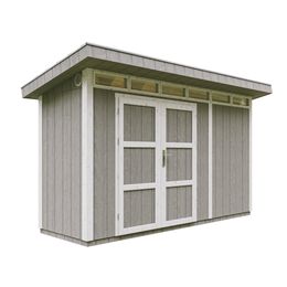 HOLZ-GARTENHAUS basis LP SmartSide 4,3m&sup2; mit B161xL411xH239 cm - M902A - TUNDRA GREY