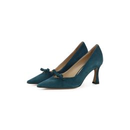Evita PENELOPE Damen Pumps - Rauleder Petrol - 36
