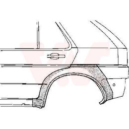 Van Wezel Seitenwand 3734147 hinten links
