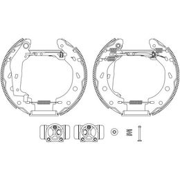 Hella Bremsbackensatz 8db355004941 f&uuml;r SMART