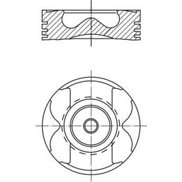 Mahle Kolben 021pi00129002