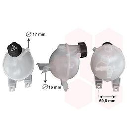 Van Wezel Ausgleichsbeh&auml;lter, K&uuml;hlmittel 4001e001 f&uuml;r DS