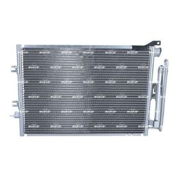 NRF Kondensator, Klimaanlage EASY FIT 35897 f&uuml;r RENAULT
