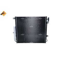 NRF Kondensator, Klimaanlage EASY FIT 350376 f&uuml;r LAND ROVER