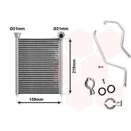 Van Wezel W&auml;rmetauscher, Innenraumheizung 30016704 f&uuml;r Mercedes