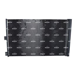 NRF Kondensator, Klimaanlage EASY FIT 350206 f&uuml;r Mercedes