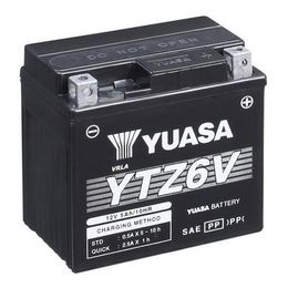 Yuasa Starterbatterie ytz6v 12V 68Ah 90A