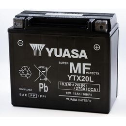 Yuasa Starterbatterie ytx20l 12V 68Ah 270A f&uuml;r HARLEY-DAVIDSON
