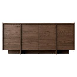 Mirjan24 Kommode, Braun, Holzwerkstoff, 3 F&auml;cher, Rechteckig,Rechteckig, 200x90x38 cm, Wohnzimmer, Kommoden & Sideboards, Kommoden