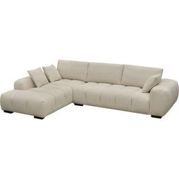Habitat Garten Ecksofa, Beige, Textil, 307x207 cm, Wohnzimmer, Sofas & Couches, Wohnlandschaften, Ecksofas