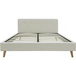 Habitat Garten Bett, Beige, Textil, Schlafzimmer, Betten, Polsterbetten