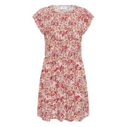 Midikleid Saint Tropez "Kleid GislaSZ", Damen, Gr. XXL, N-Gr, rosa (ballerina brushed blooms), Obermaterial: 100% Viskose LENZING ECOVERO CV LenzEcov., Kleider Midikleid