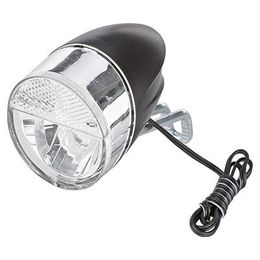 Fahrrad-Frontlicht Prophete "LED-Scheinwerfer 20 LUX", schwarz, Fahrradlampen