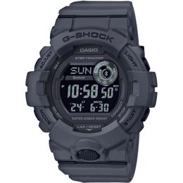 Smartwatch Casio G-SHOCK "GBD-800", grau (anthrazit, dunkelgrau), Smartwatches, Herren, Smartwatch, Quarzuhr,Armbanduhr,Herrenuhr,Schrittz&auml;hler,bis 20bar wasserd.digital