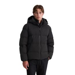 Marc O'Polo Outdoorjacke MARC O'POLO "aus wasserdichtem 2-Layer-Performance-Fabric", Herren, Gr. 3XL, schwarz, Obermaterial: 100% Polyester. F&uuml;llung: 70% Daune, 30% Feder. Futter: 100% Polyamid, unifarben, regular fit, elastischer Bund, Jacken Outdoorjacke
