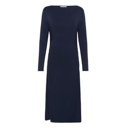 Jerseykleid Saint Tropez "Jerseykleid ZindySZ", Damen, Gr. XXL, N-Gr, blau (night sky), Obermaterial: 95% Viskose LENZING ECOVERO CV LenzEcov. 5% Elasthan EL., Kleider Jerseykleid