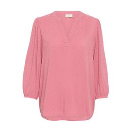 Langarmbluse Kaffe "Langarm-Bluse KAanny", Damen, Gr. 36, rosa (mesa rose), Obermaterial: 100% Viskose CV., Blusen