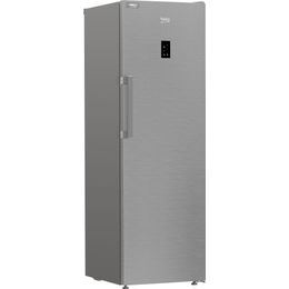 Beko K&uuml;hlschrank "B3RMLNE444HXB", Energieeffizienz: E (A-G), silber (edelstahl), Rechtsanschlag, K&uuml;hlschr&auml;nke