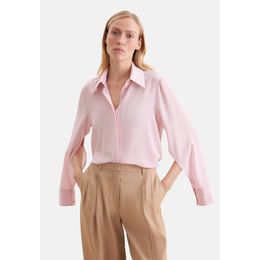 Klassische Bluse Seidensticker, Damen, Gr. M (38), rosa, 100% Seide, unifarben, regular fit, ohne Ausschnitt, Blusen Bluse, Tunika Uni