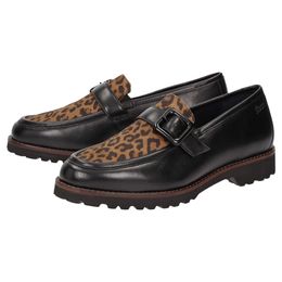 Slipper Sioux "Meredith-754-H", Damen, Gr. 41 (UK 7), braun, Obermaterial: 50% Lammnappaleder LANA. 50% Ziegenveloursleder GOVL. 100% Gummi rubber., Schuhe Slipper