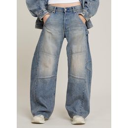 G-Star Raw 5-Pocket-Jeans G-STAR "Bowey Barrel Extreme Loose Jeans", Damen, Gr. 30, L&auml;nge 32, vintage futurity, Obermaterial: 75% Baumwolle, 25% Baumwolle, Jeans 5-Pocket-Jeans