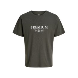 Jack & Jones T-Shirt JACK & JONES "JPRBLACHARLES SS TEE FST", Jungen, Gr. S, peat, Jersey, Obermaterial: 100% Baumwolle, bedruckt, regular fit, Rundhals, Shirts T-Shirt