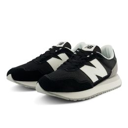 Sneaker New Balance "237", Herren, Gr. 45,5, schwarz, Synthetik, Textil, Schuhe Sneaker, f&uuml;r Erwachsene entwickelt, mit Gummilaufsohle