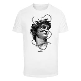 T-Shirt MisterTee "MisterTee Herren I'm A Sinner Tee", Jungen, Gr. XS, wei&szlig;, 100% Baumwolle, bedruckt, normal, Rundhals, Shirts T-Shirt
