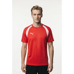 Fu&szlig;balltrikot Puma "TEAMFINAL26 TRAINING JERSEY", Herren, Gr. M, Puma rot, Puma wei&szlig;, Puma wei&szlig;, Web, Obermaterial: 100% Polyester, unifarben, slim fit normal, Rundhals, Trikots Fu&szlig;balltrikot, mit DryCELL Technologie, Slim Fit Passform, Rundhalsausschnitt