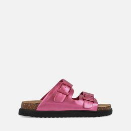 O`Neill Sandale O'NEILL "HALEIWA SLIDER LOW JR", M&auml;dchen, Gr. 30, rosebud, Synthetik, Schuhe Sandale