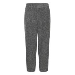 Marlene-Hose Kaffe "Hose KAalba", Damen, Gr. 36, N-Gr, schwarz (schwarz melange), Obermaterial: 80% Polyester PES. 20% Viskose CV., Hosen