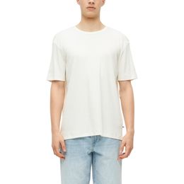Kurzarmshirt s.Oliver, Jungen, Gr. L, wei&szlig;, Single Jersey, Obermaterial: 95% Baumwolle, 5% Elasthan, unifarben, normal h&uuml;ftbedeckend, Rundhals, abgesteppte Kante, Shirts, Sommershirt mit Stretch / unifarben