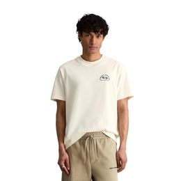 Marc O'Polo T-Shirt MARC O'POLO DENIM, Jungen, Gr. L, wei&szlig; blush, Jersey, Obermaterial: 100% Baumwolle, relaxed fit normal, Rundhals, Shirts T-Shirt, relaxed fit aus weicher Bio-Baumwolle