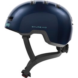 Fahrradhelm Abus "Skurb Kid" Gr. M, blau, Helme, M Kopfumfang: 50cm - 55cm, gl&auml;nzend, unifarben