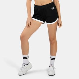 Sweatshorts Reebok "ID COLORBLOCK SHORTS", Damen, Gr. L, N-Gr, schwarz, Obermaterial: 100% Baumwolle, Hosen Sweatshorts, sportlicher Look, f&uuml;r Alltag und Freizeit, Basic-Charakter