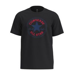 T-Shirt Converse "ARCH ALL STAR TEE", Jungen, Gr. S, schwarz, Obermaterial: 100% Baumwolle, Shirts T-Shirt, sportlicher Stil, Kurzarm, f&uuml;r sportliche Aktivit&auml;ten und Alltag