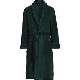 LANDS' END Bademantel aus t&uuml;rkischem Frottee, Herren,  Gr&uuml;n, Baumwolle, by Lands' End