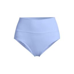 LANDS' END Bikinihose zum Umschlagen, High Waist, f&uuml;r Damen, Damen, size: regular, Blau, Nylon-Mischung, by Lands' End